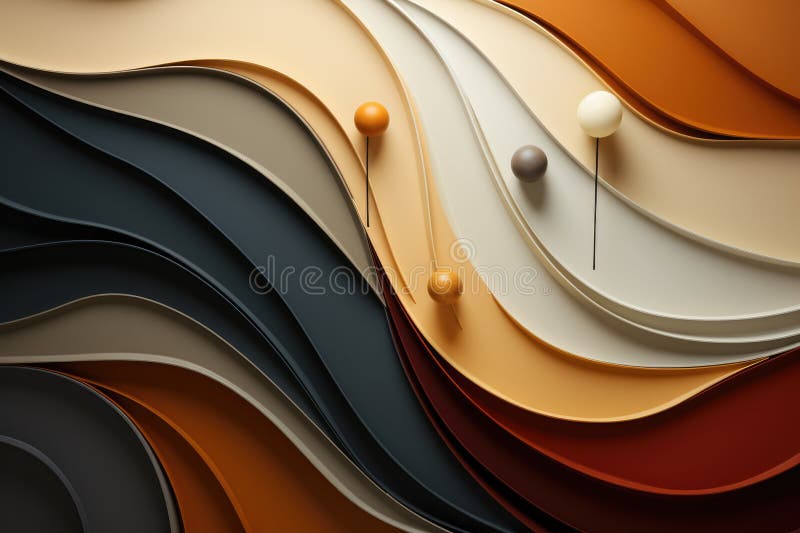 Earthy Harmony Abstract Patterns with Earthy Shades - Abstract ...