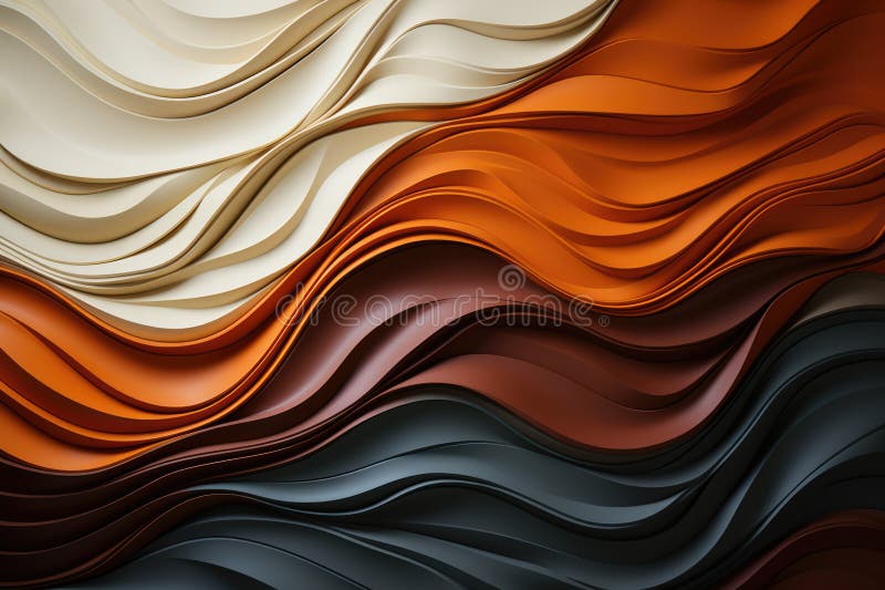 Earthy Harmony Abstract Patterns with Earthy Shades - Abstract ...
