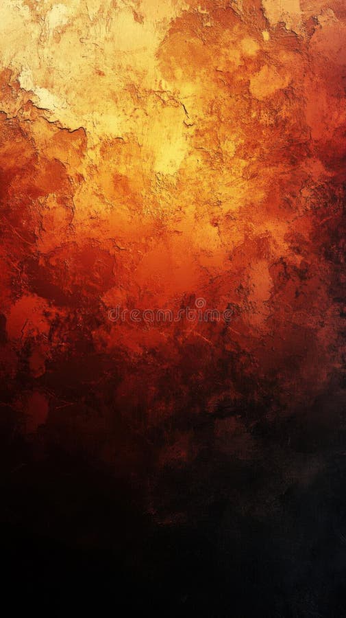 Calming Pattern Blending Warm Orange and Cool Grey Shades Stock Photo ...