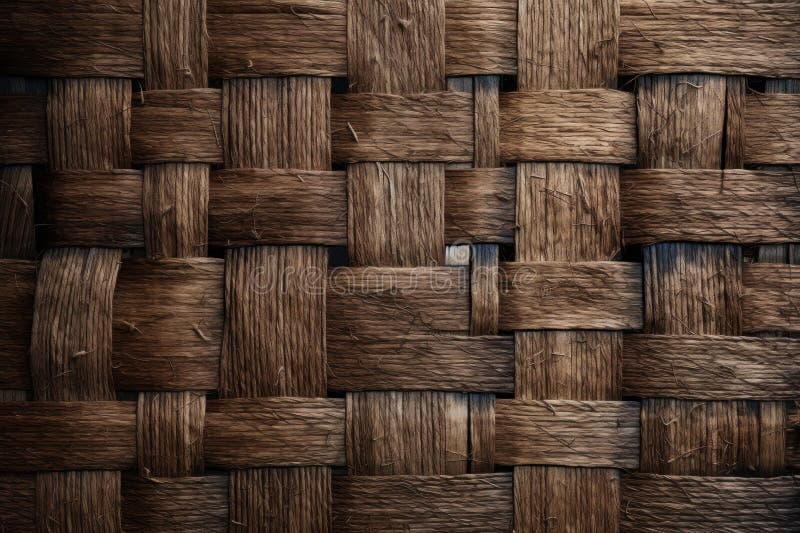 Earthy Rustic Woven Texture Surface. Generate Ai Stock Photo - Image of ...