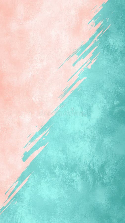 Earthy Sage Green and Dusty Peach Gradient with Textured Brush Strokes ...