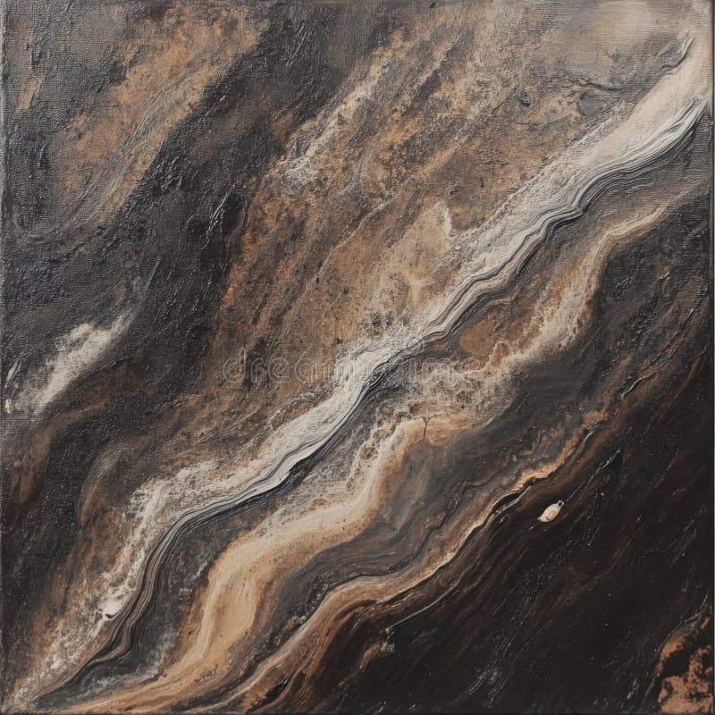 Brown Swirl Design Earthy Layers Ai Generated Stock Photos - Free ...