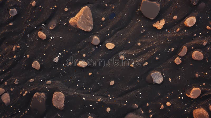 Earthy Texture of Mud Wall with Pebbles and Stones for Natural Interior ...