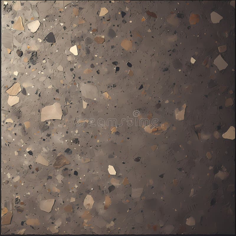 Earthy Texture: Recycled Material Surface Stock Illustration ...