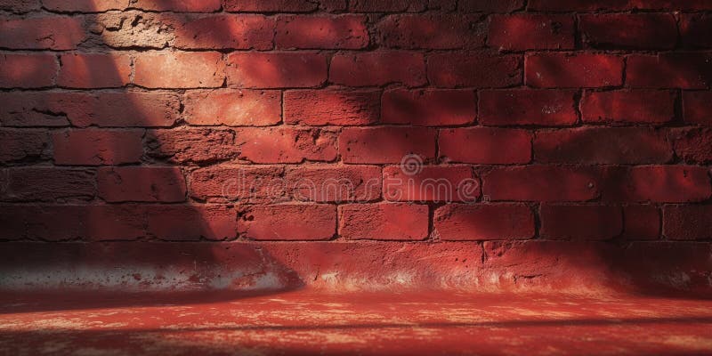 Rustic Brick Wall Texture Background Earthy Red Hues Stock Photos ...