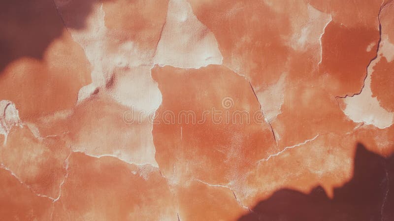 Earthy Tones of Smooth Brown Clay Wall with Subtle Shadows for Interior ...