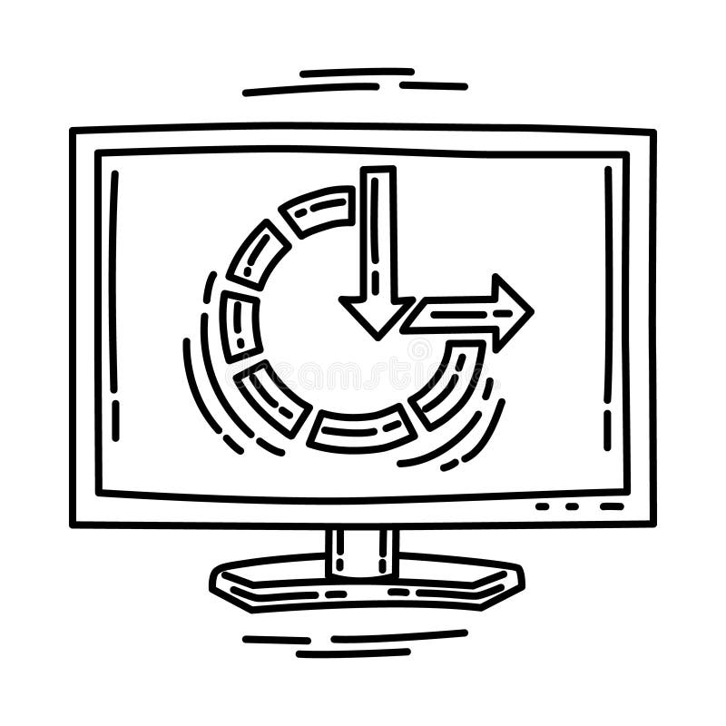 Ease of Access Icon. Doodle Hand Drawn or Outline Icon Style Stock ...