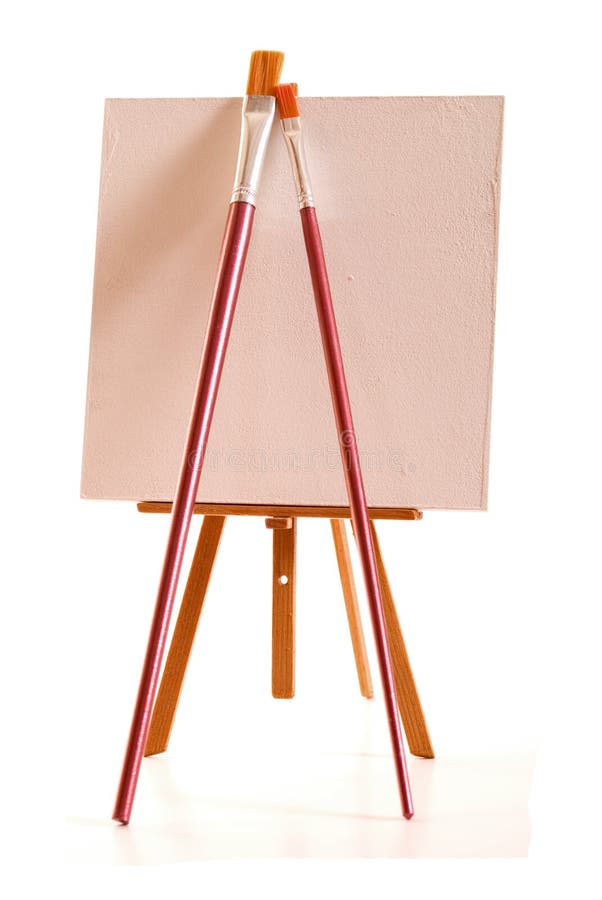 Easel stock photo. Image of paint, fine, linen, easel - 4881156
