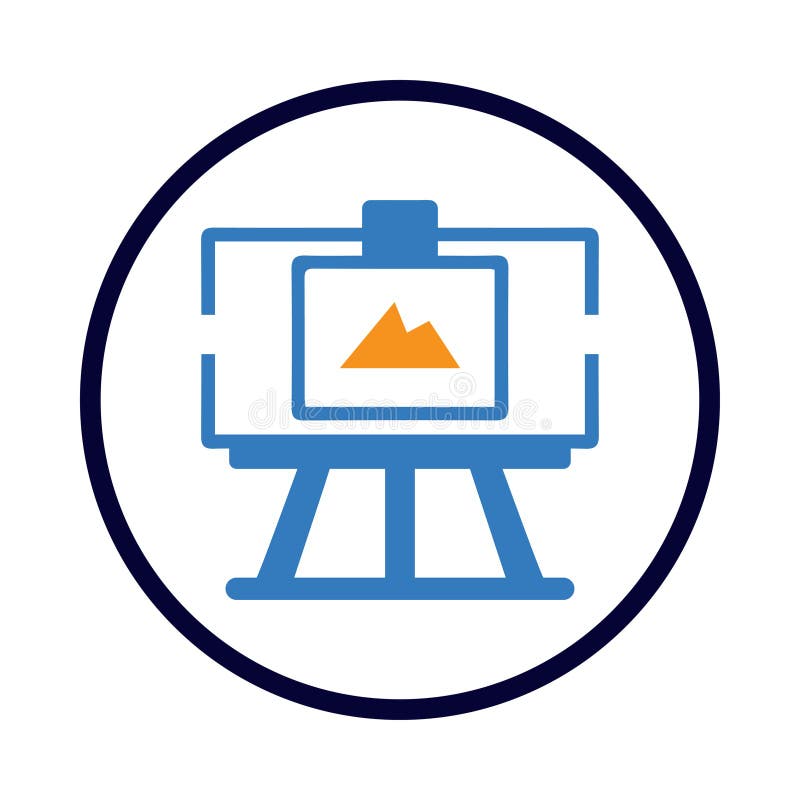 Easel, Board, Paint Board, Paint, Drawing, Drawings, Easel Icon Stock ...