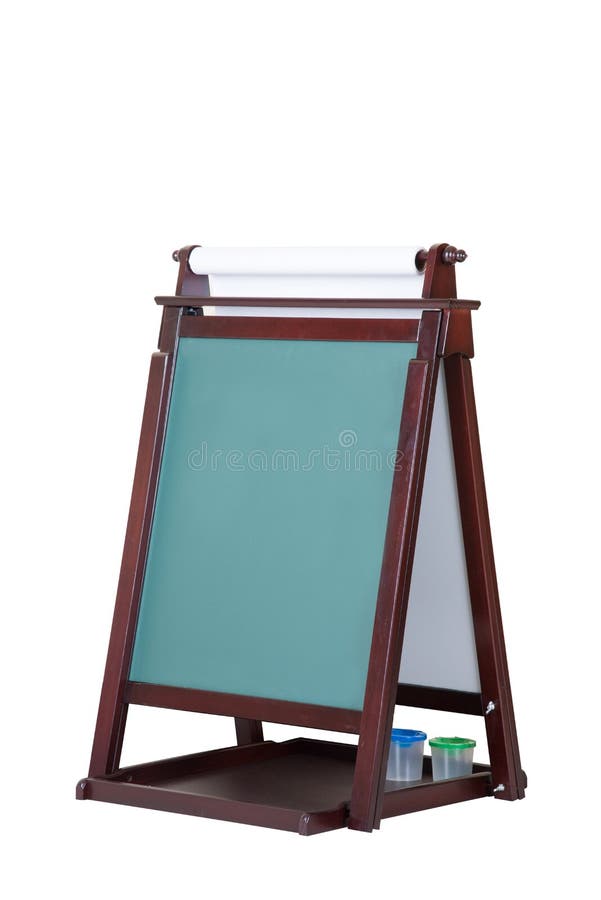 Easel isolated stock image. Image of blank, hobby, isolated - 28627895