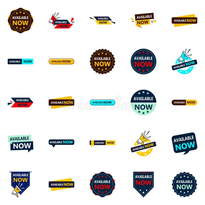 Easily Customizable Available Now 25 Vector Banners for Flexible Design ...