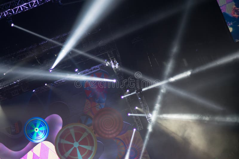 Eason Chan Shanghai Live Show Editorial Photography - Image of laser ...