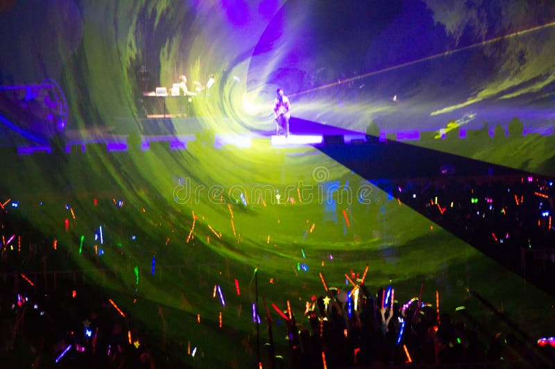 Eason Chan Shanghai Live Show Editorial Stock Image - Image of singer ...