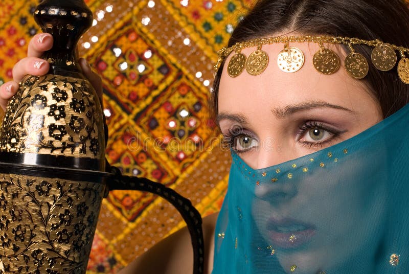 East beauty stock photo. Image of feminine, beauty, emotion - 4808848