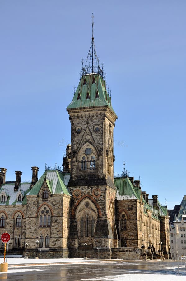 East Block of Parliament Buildings, Ottawa Stock Image - Image of ...
