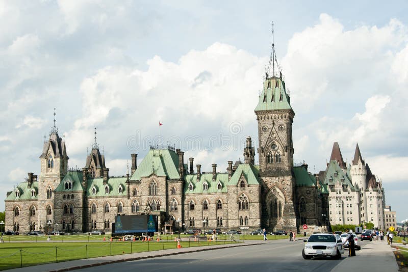 East Block of the Parliament - Ottawa - Canada Editorial Stock Image ...