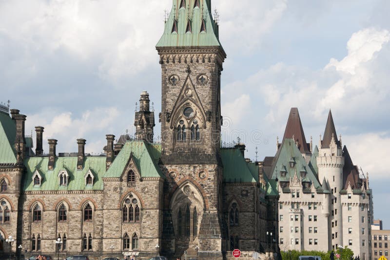 East Block of the Parliament - Ottawa - Canada Stock Image - Image of ...