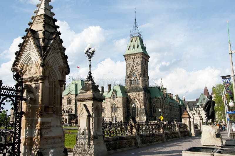 East Block of the Parliament - Ottawa - Canada Stock Image - Image of ...