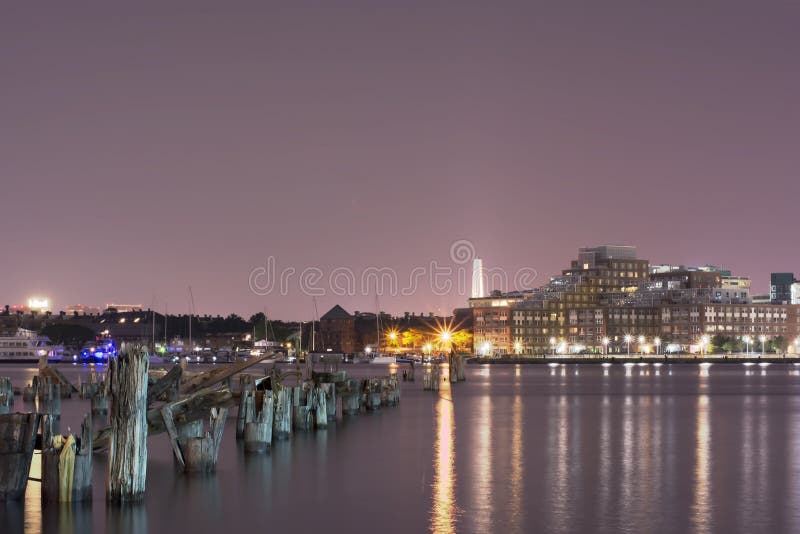 East Boston Dock stock image. Image of city, deep, harbor - 91278633