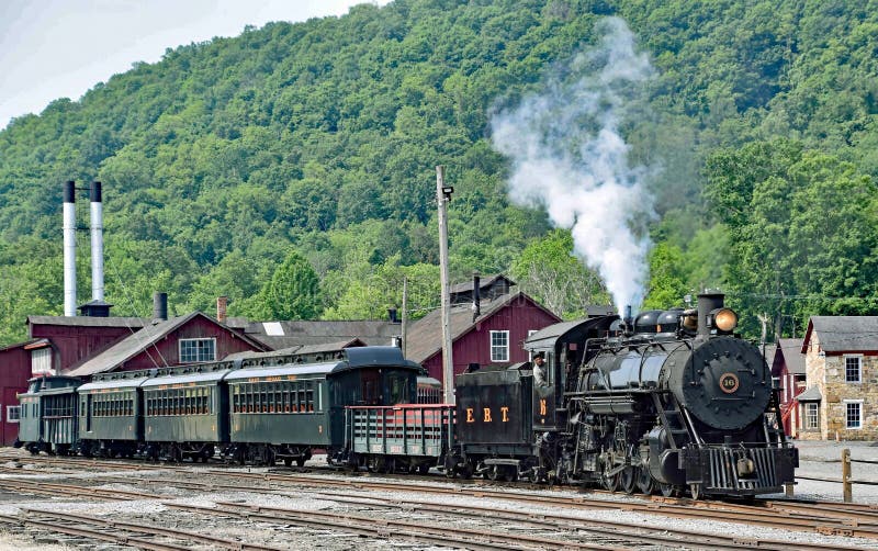 East Broad Top Railroad Excursion Train June 2023 Editorial Photography ...