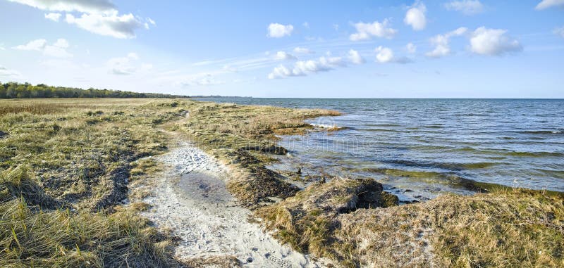 The East Coast of Jutland, Denmark. the East Coast of Jutland Facing ...