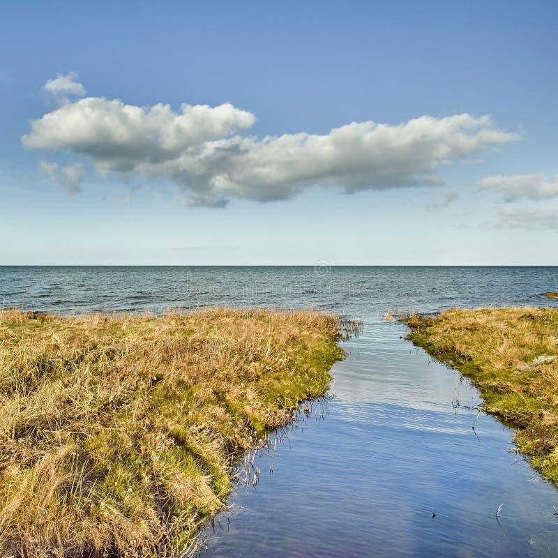 The East Coast of Jutland, Denmark. the East Coast of Jutland Facing ...