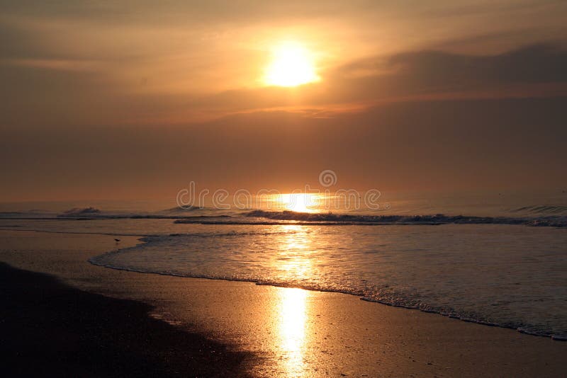 East coast sunrise stock image. Image of morning, romantic - 1224971