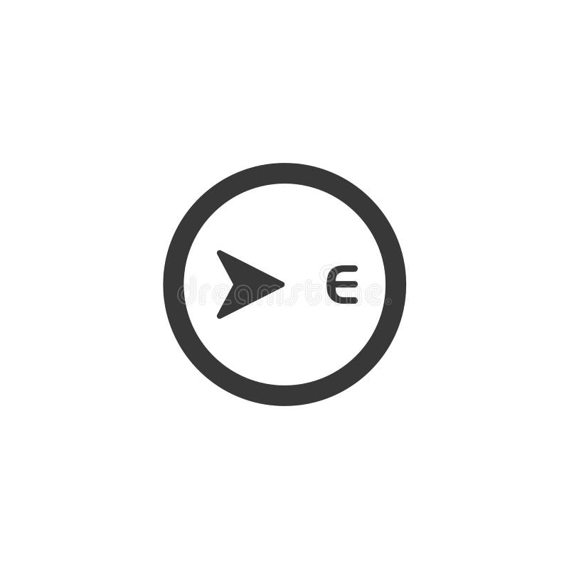 East Direction Compass Icon. Stock Vector - Illustration of searching ... East Direction Compass Icon. Stock Vector - Illustration of searching ...