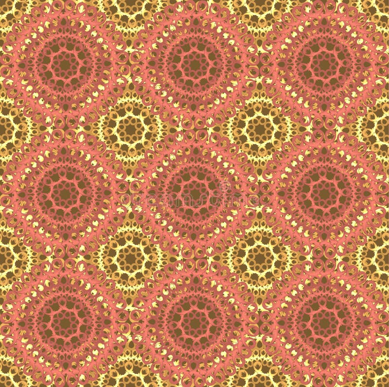 East Geometric Seamless Pattern. Stock Vector - Illustration of damask ...