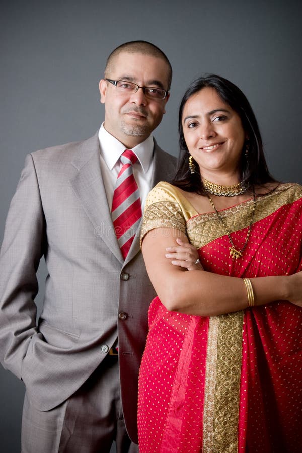 East Indian Couple stock image. Image of together, young - 6218589