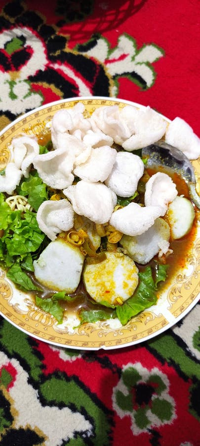 East Java Special Food Mixed Tofu Stock Photo - Image of tofu, mixed ...