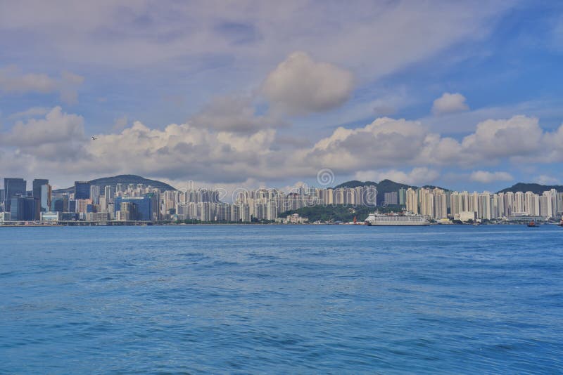 East of Kowloon View of Victoria Harbour Editorial Image - Image of ...