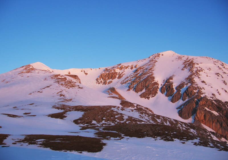 East in mountains stock photo. Image of climbing, snoww - 54167110