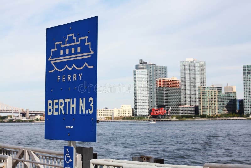 East River Ferry Terminal editorial photo. Image of midtown - 34345351