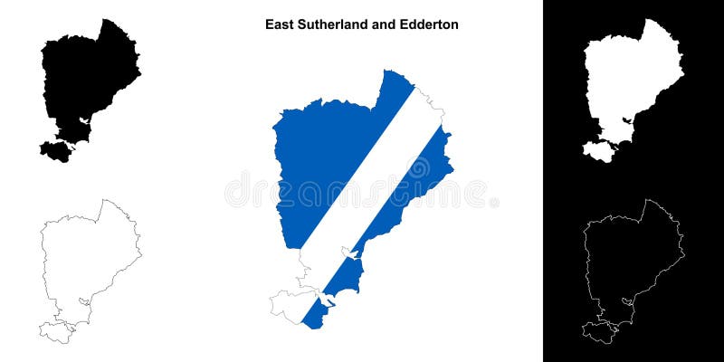 Edderton Outline Stock Illustrations – 1 Edderton Outline Stock ...