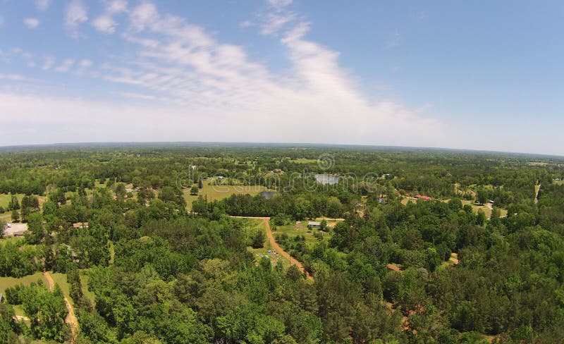 East Texas Aerial Views stock image. Image of trees, aviation - 40415433