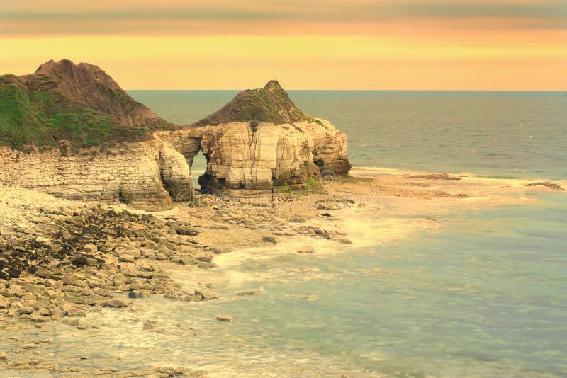 The East Yorkshire Coast at Bridlington Stock Photo - Image of coast ...