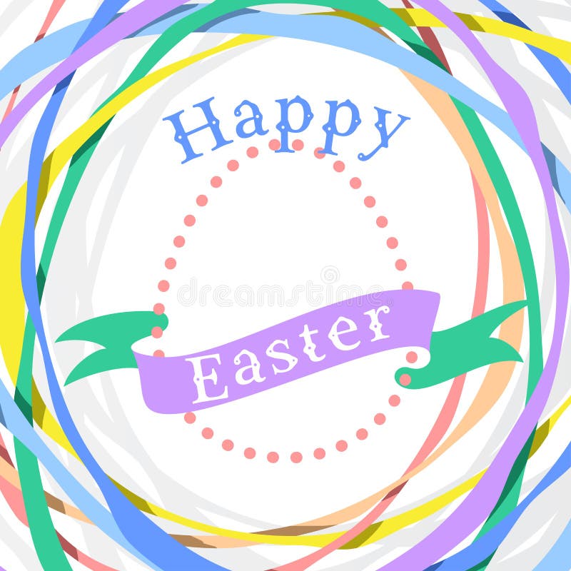 Easter egg abstract stock vector. Illustration of random - 209396038