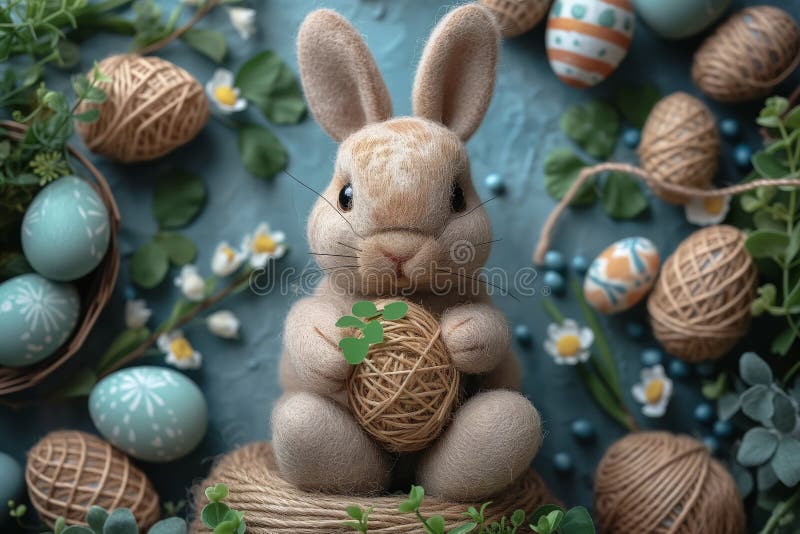 Easter Art Revealed, Hands Show Off Spectacle of Ball of Thread ...