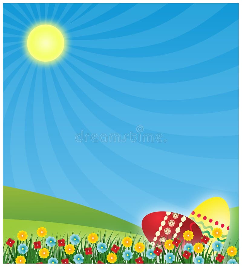 Easter background stock illustration. Illustration of happiness - 13291499