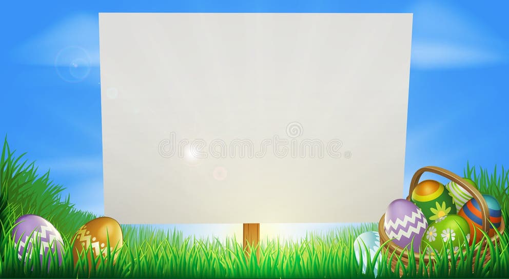Easter Field Background Stock Illustrations – 29,163 Easter Field ...