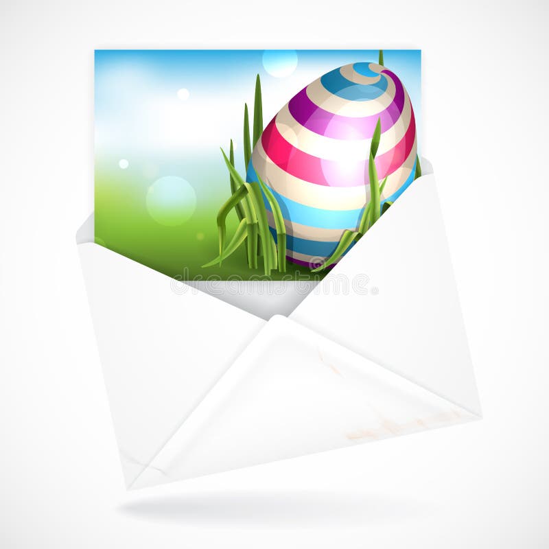 Easter postal stamps set stock vector. Illustration of bird - 19029828