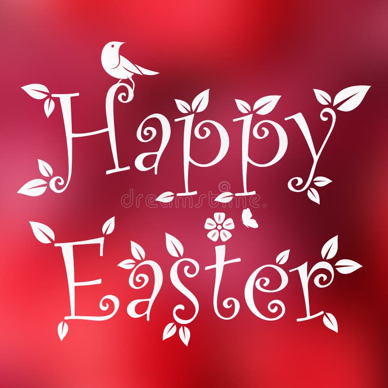 Abstract Easter Cross Made of Polygons Stock Vector - Illustration of ...