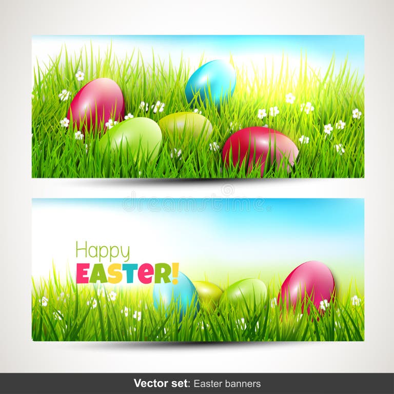 Easter Banners Stock Illustrations – 14,224 Easter Banners Stock ...