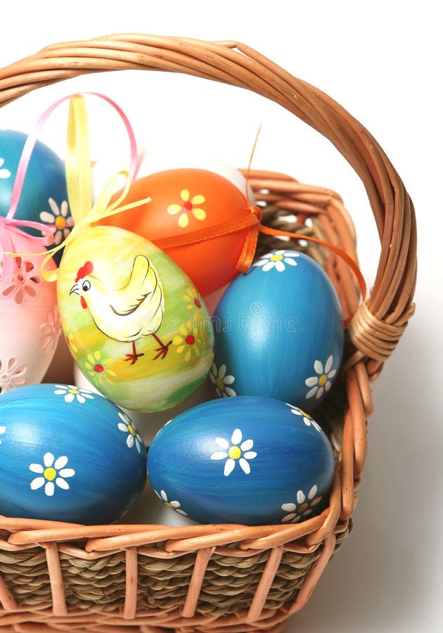 Easter basket stock image. Image of nature, assortment - 4476157