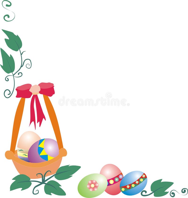 Easter Basket Border