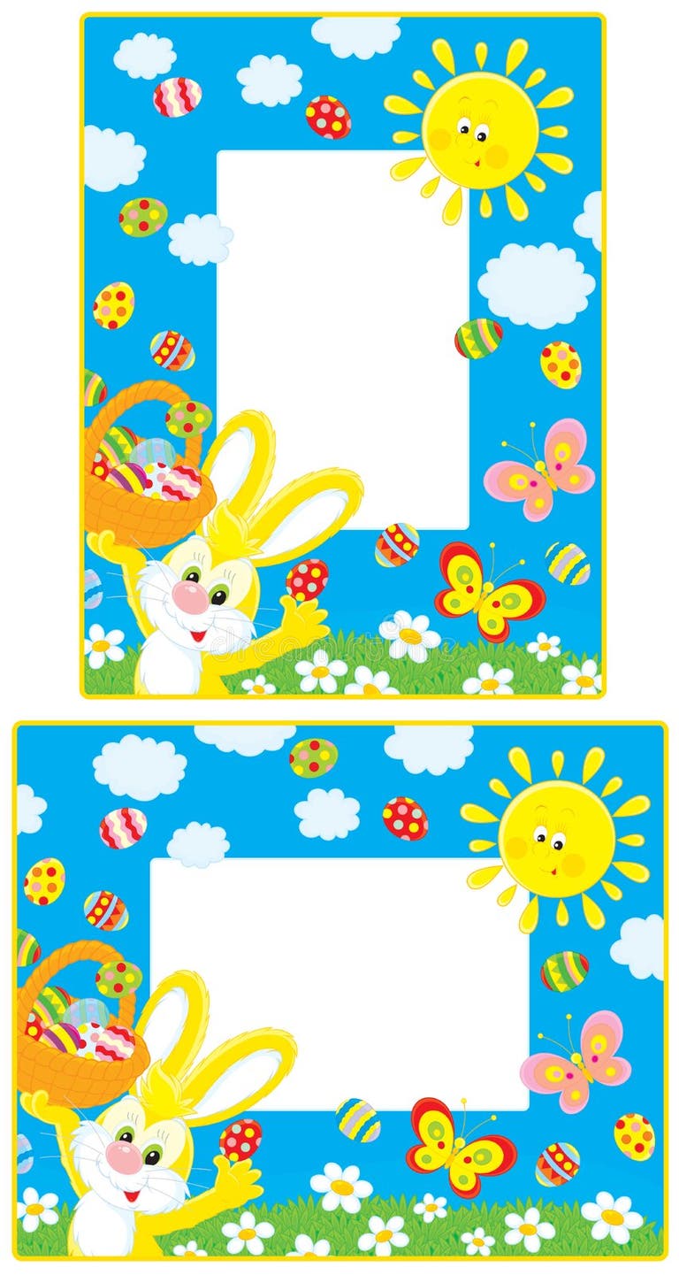 Easter Borders Stock Illustrations – 2,428 Easter Borders Stock ...