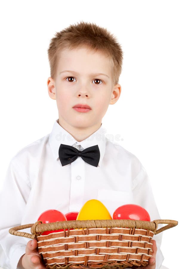 Easter boy stock image. Image of look, giving, paschal - 23816653