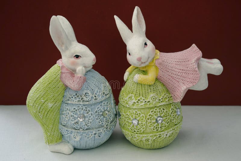 Easter bunnies stock photo. Image of ears, decorate, pascha - 52794266