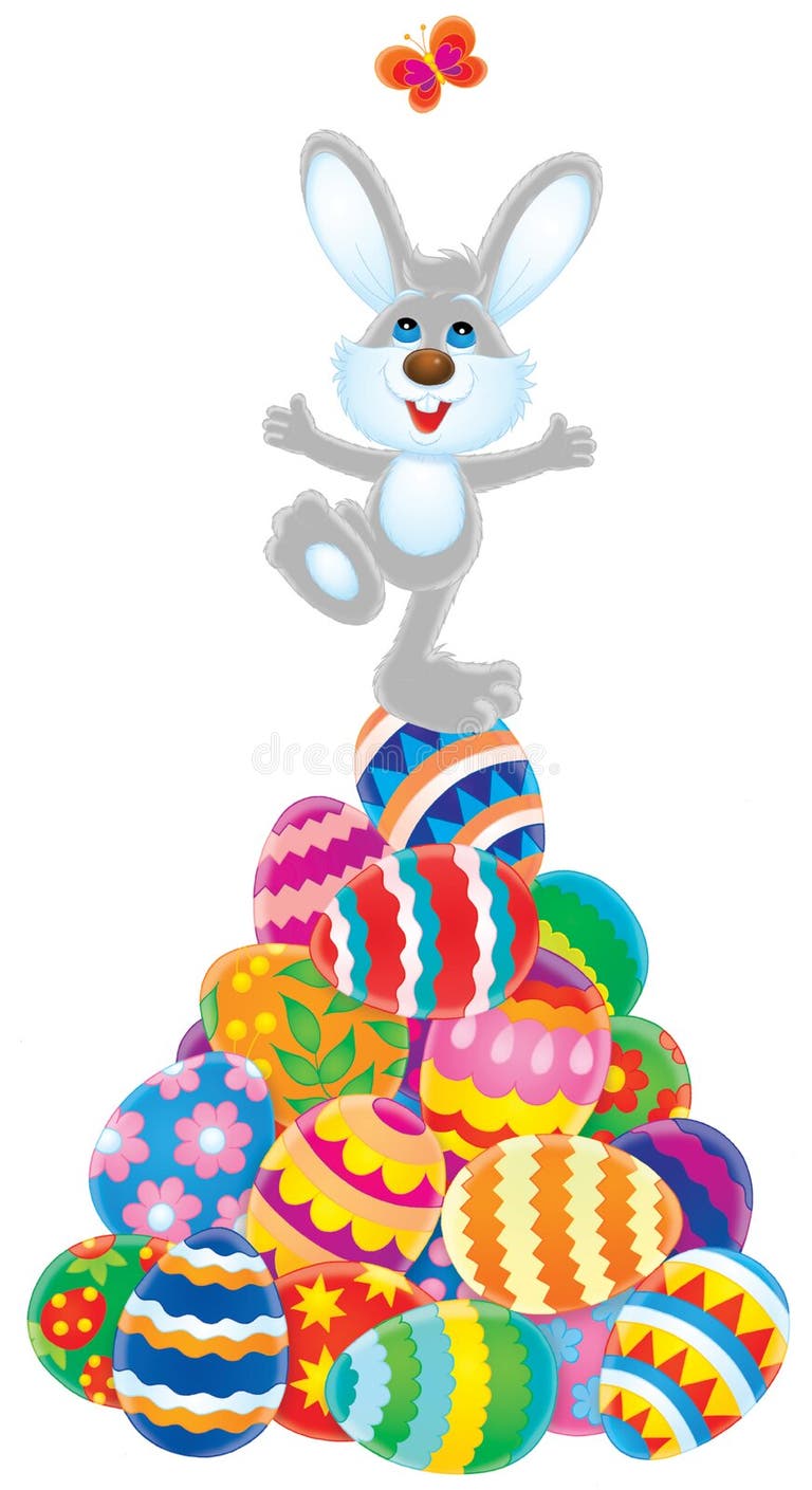 Dancing Easter Bunny Stock Illustrations – 803 Dancing Easter Bunny ...